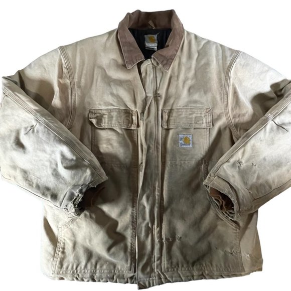 Carhartt | Jackets & Coats | Vintage 9s Carhartt Detroit Duck Style ...